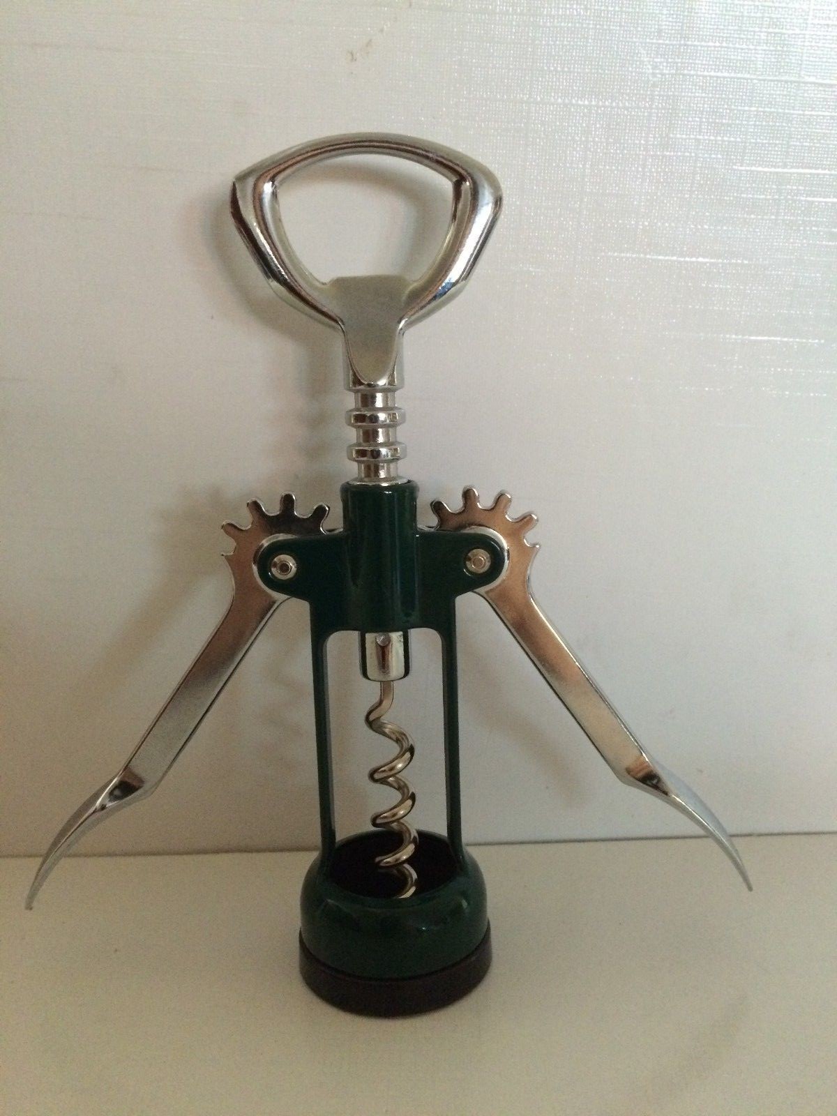 5 Corkscrew Wing Open Spiral Worm Chrome Plated Enameled Body Dark ...