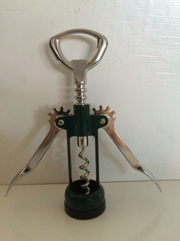 5 Corkscrew Wing Open Spiral Worm Chrome Plated Enameled Body Dark ...