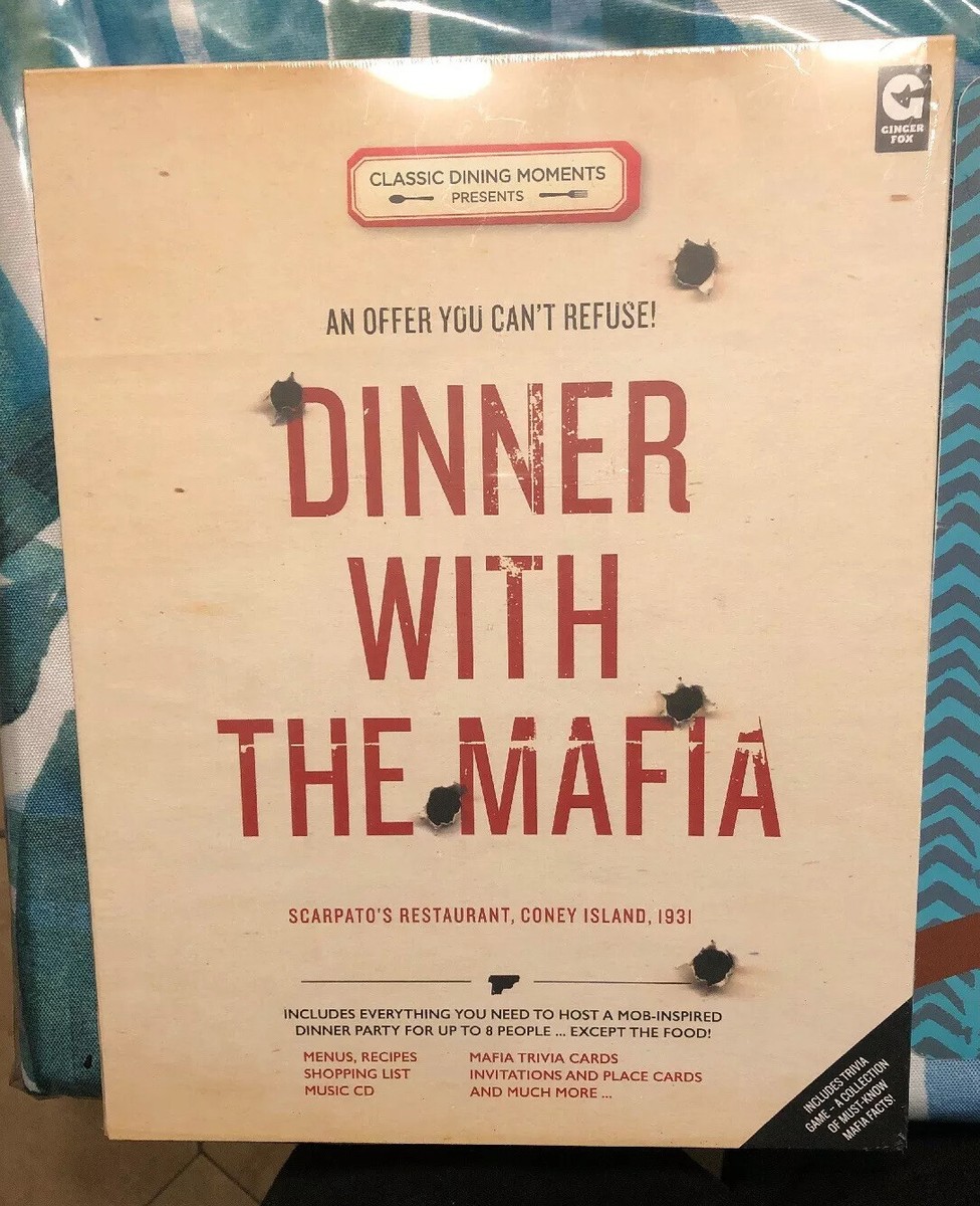 Mafia Birthday Invitations