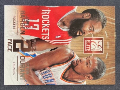 2013-14 Panini Elite - Face 2 Face James Harden Kevin Durant #5 T462 | eBay