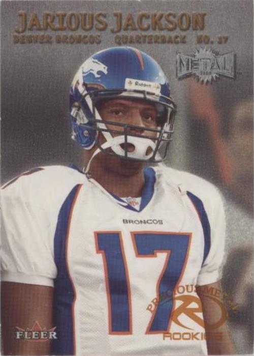 2000 Fleer Metal - Precious Metal Rookies Jarious Jackson #205 (RC) for ...