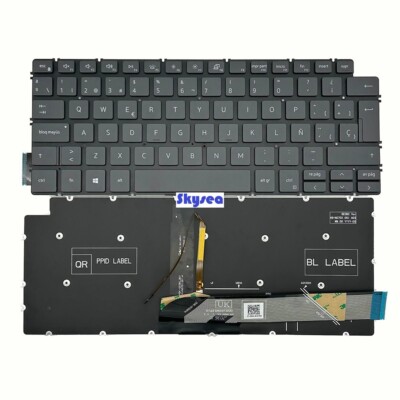 NEW For Dell Latitude 3301 3410 E3301 P114G P120G Spanish Black ...
