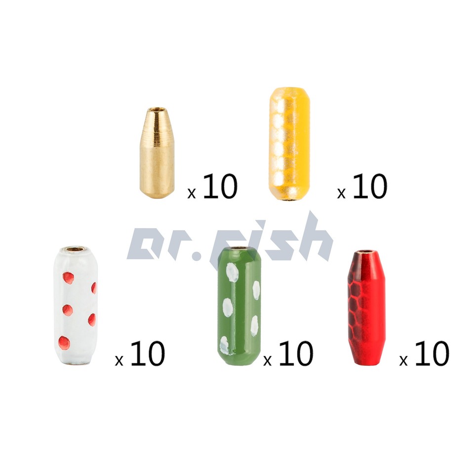Lot Fishing Lure Making Supplies Material Spinner Body Kit Sinker ...