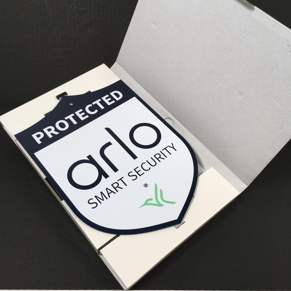 Arlo Protected Smart Security Yard Sign (254-50153-01) | eBay