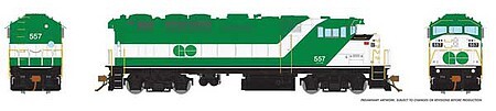 Rapido Trains 19508 HO Scale Go Transt F59Ph #564-S | eBay