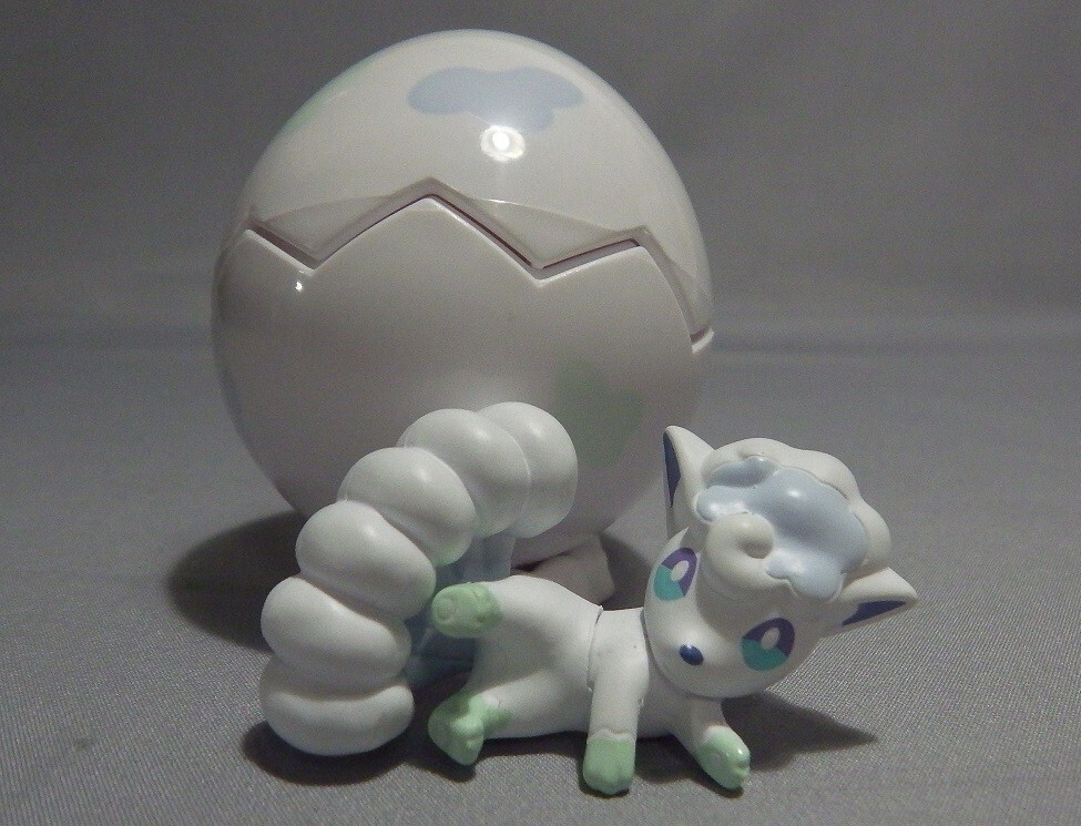 Pokemon and Egg Pot figure VOL.1 Capsule Case Mini Toy Alolan Vulpix | eBay