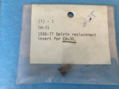 1968-1977 Corvette Delrin Replacement Insert NEW | eBay