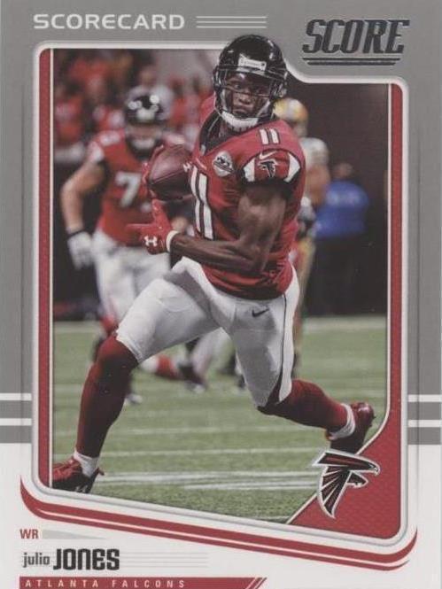 2018 Score - Julio Jones #15 Scorecard for sale online | eBay
