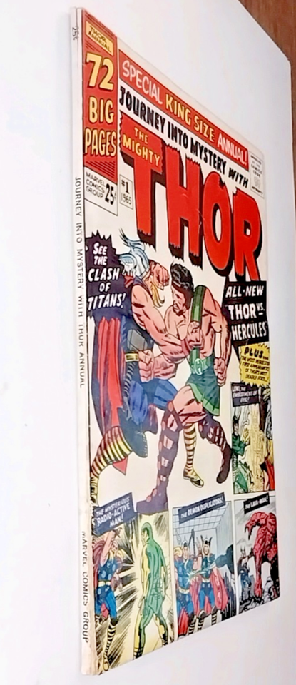 THOR VS HERCULES #1 KING SIZE ANNUAL (1965) STAN LEE/JACK KIRBY FREE ...