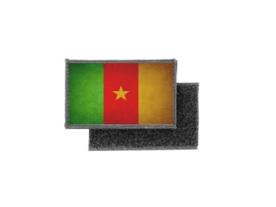Printed Vintage Flag Patch Badge Cameroon Cameroonian | eBay