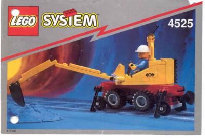 Lego® TRAIN Railway 4525 Instructions Small Service Vehicle | eBay