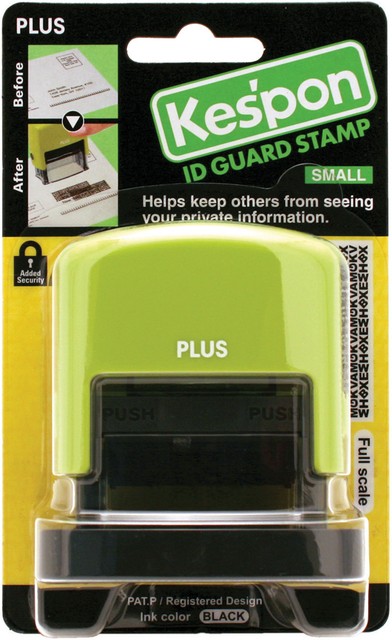 Kespon Guard Your ID Stamp Small Green 1ea 893357000669s599 for sale ...