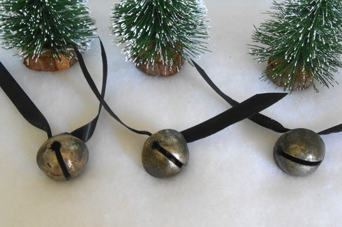 Antique Set of 3 Early BRASS SLEIGH Bells Authentic AA | eBay