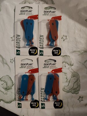 20 piece Nite Ize IPT-A1-5R7 Identiplant Weather Proof ID Tags | eBay