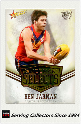 2016 AFL Future Force Trading Card Sheehan Select SS17 Ben Jarman ...