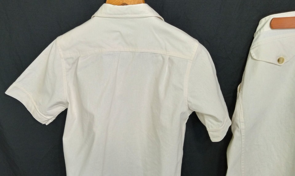 Sysser Ginsborg Deres Denmark women's White denim jeans summer suit out ...