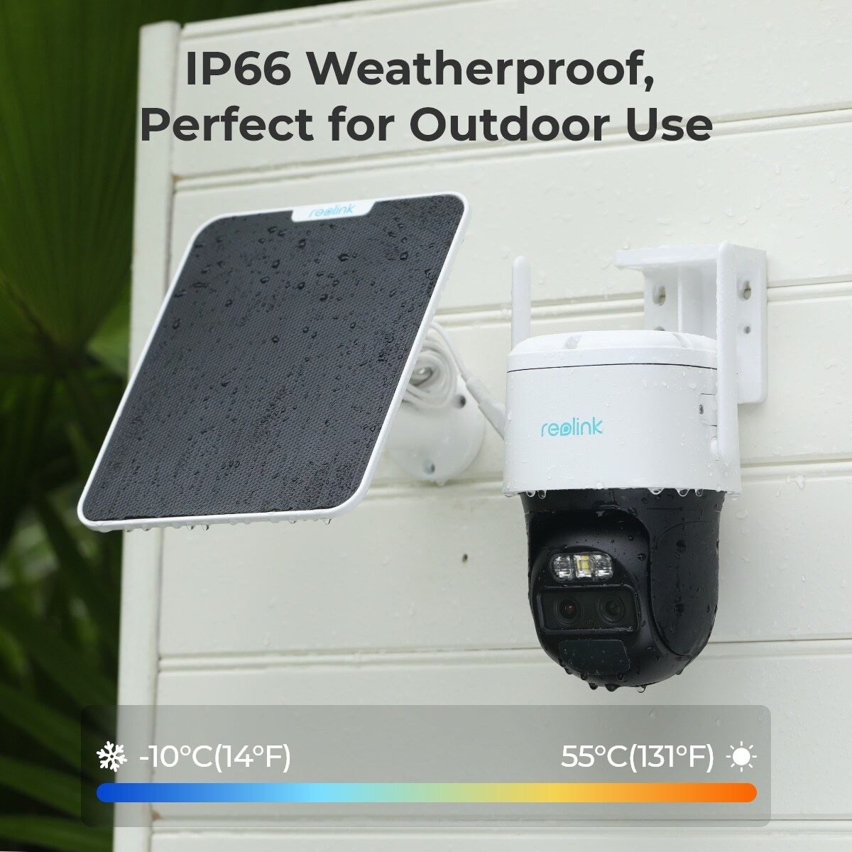 REOLINK 4MP WiFi Security Camera Pan Tilt Zoom Auto Tracking Solar ...