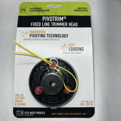 Weed Warrior PivoTrim Fixed Line Universal Trimmer Head - Fast Loading ...