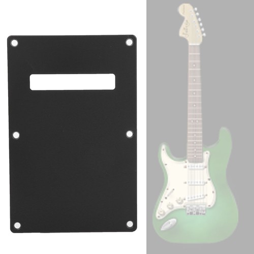 Electric Guitar Backplate Slotted Back Cover Plate Musical Instrument ...