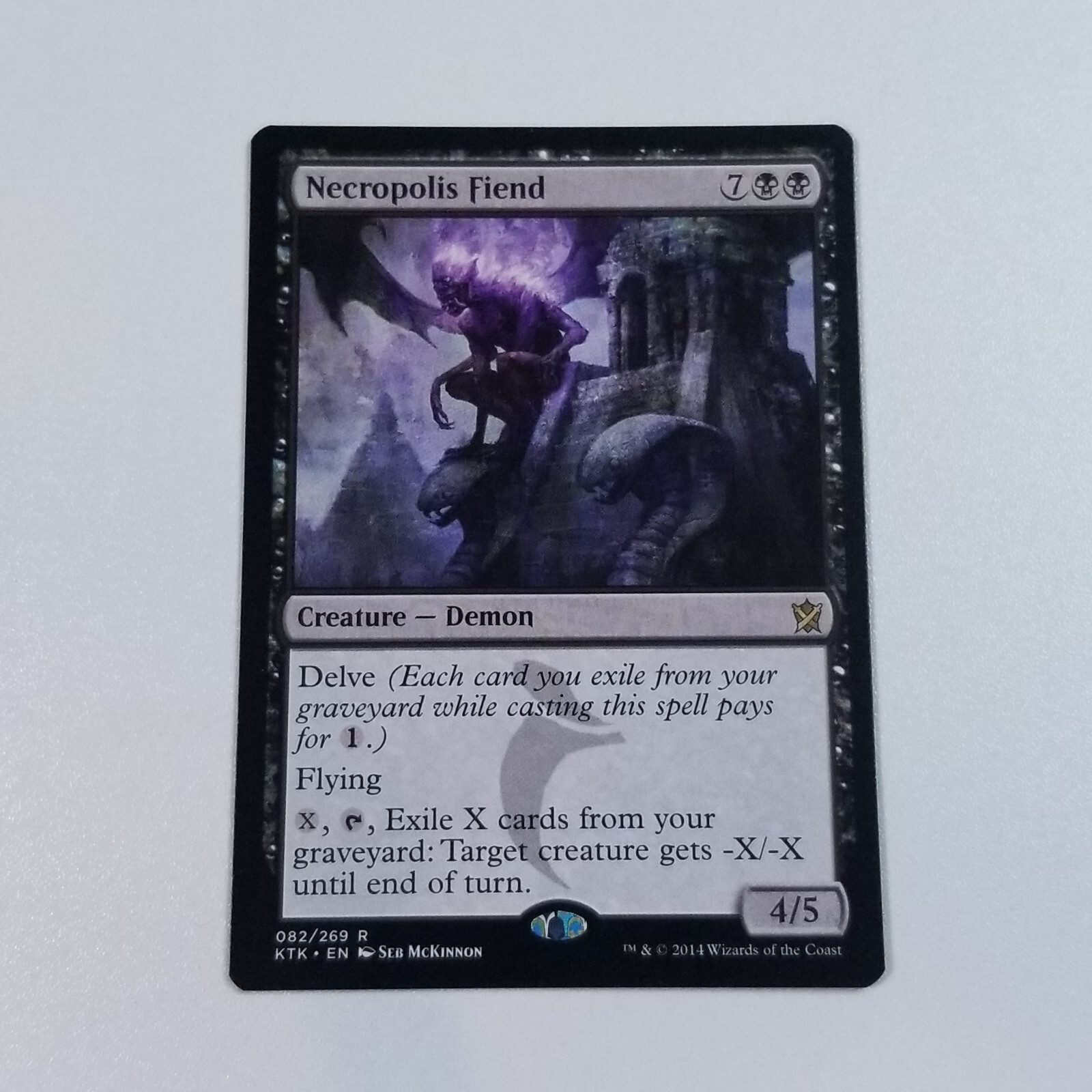 Necropolis Fiend Khans of Tarkir MTG NM | eBay