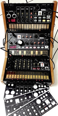 Korg Volca SKIN / COVER BUNDLE (beats, bass & key) "MODULAR STYLE" | eBay