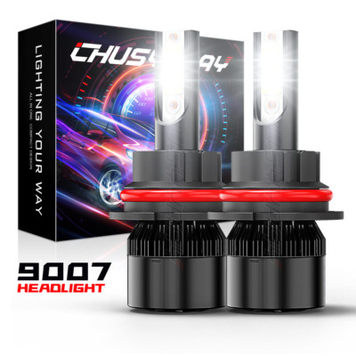 for Chevy Cobalt 2005-2010 LED Headlight Kit 9007 6000K White Bulbs Hi ...