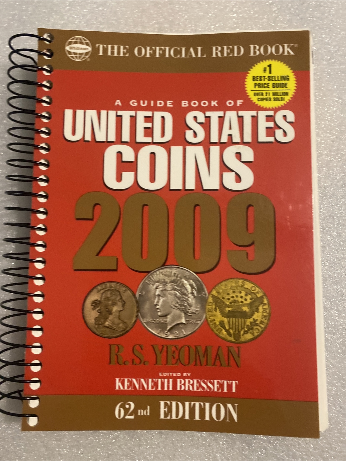 2009 Official Red Book of United States Coins - Spiral Bound | eBay