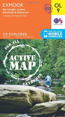 OS Explorer ACTIVE OL9 Exmoor (OS Explorer Map) 9780319469279 | eBay