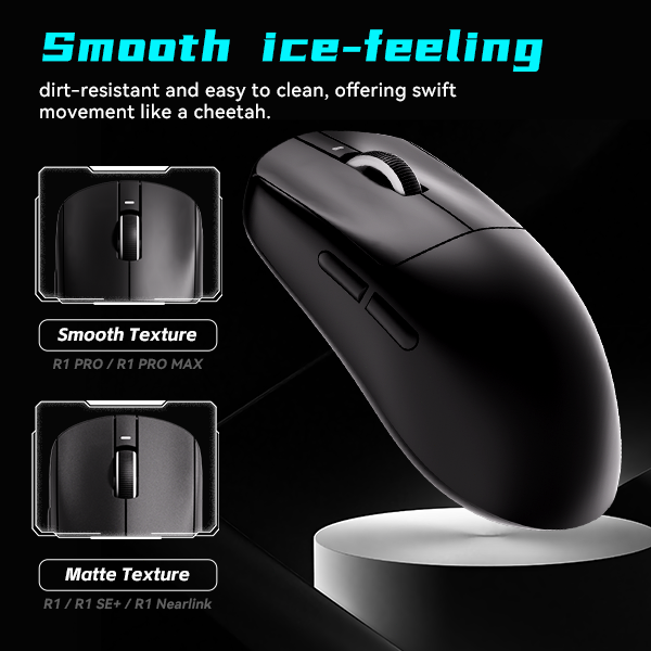 VXE Dragonfly R1 Wireless Gaming Mouse – PAW3395 Sensor, Bluetooth 5.0 ...