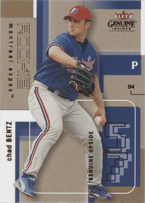 2004 Fleer Genuine Insider - Genuine Upside Chad Bentz #102 /799 (RC ...