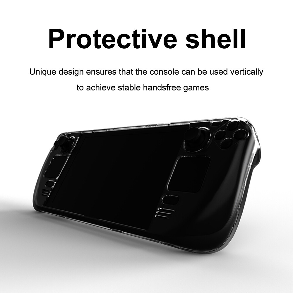 Transparent PC Controller Shell Cover Ergonomic Clear Hard Case for ...