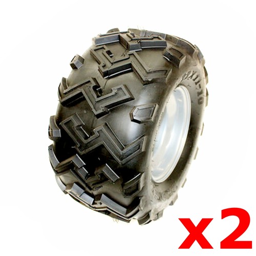 2X 22x11 - 10 inch Rear Wheel Rim Tyre Tire 200cc 250cc Quad Dirt Bike ...
