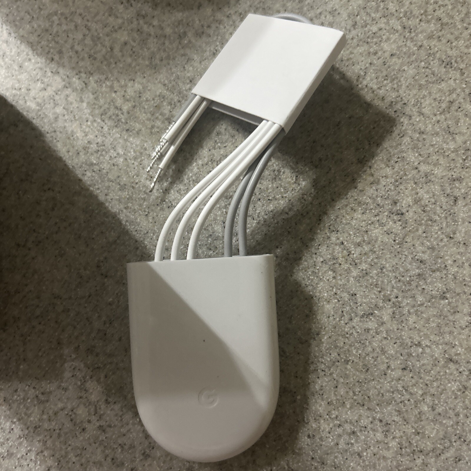 Google Nest Power Connector C-Wire Substitute White Model: GVNZ4 A7 ...