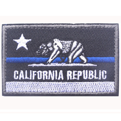 USA California FLAG CA STATE FLAG ARMY BADGE PATCHES TACTICAL PATCH -02 ...