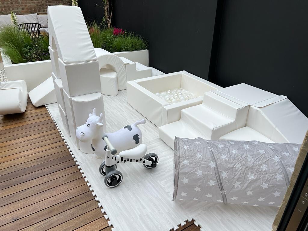 White Luxury Soft Play Hire - Weddings, Christenings, Birthdays ...