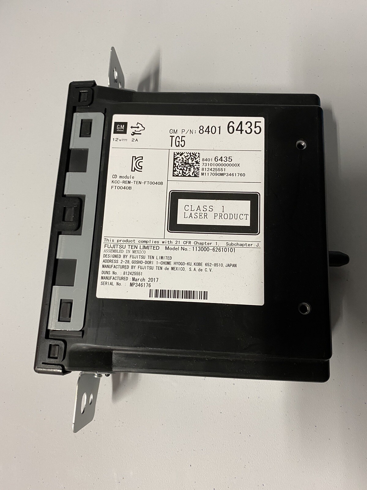 2014-2018 Silverado Sierra OEM CD Player. GM # 84016435 | eBay