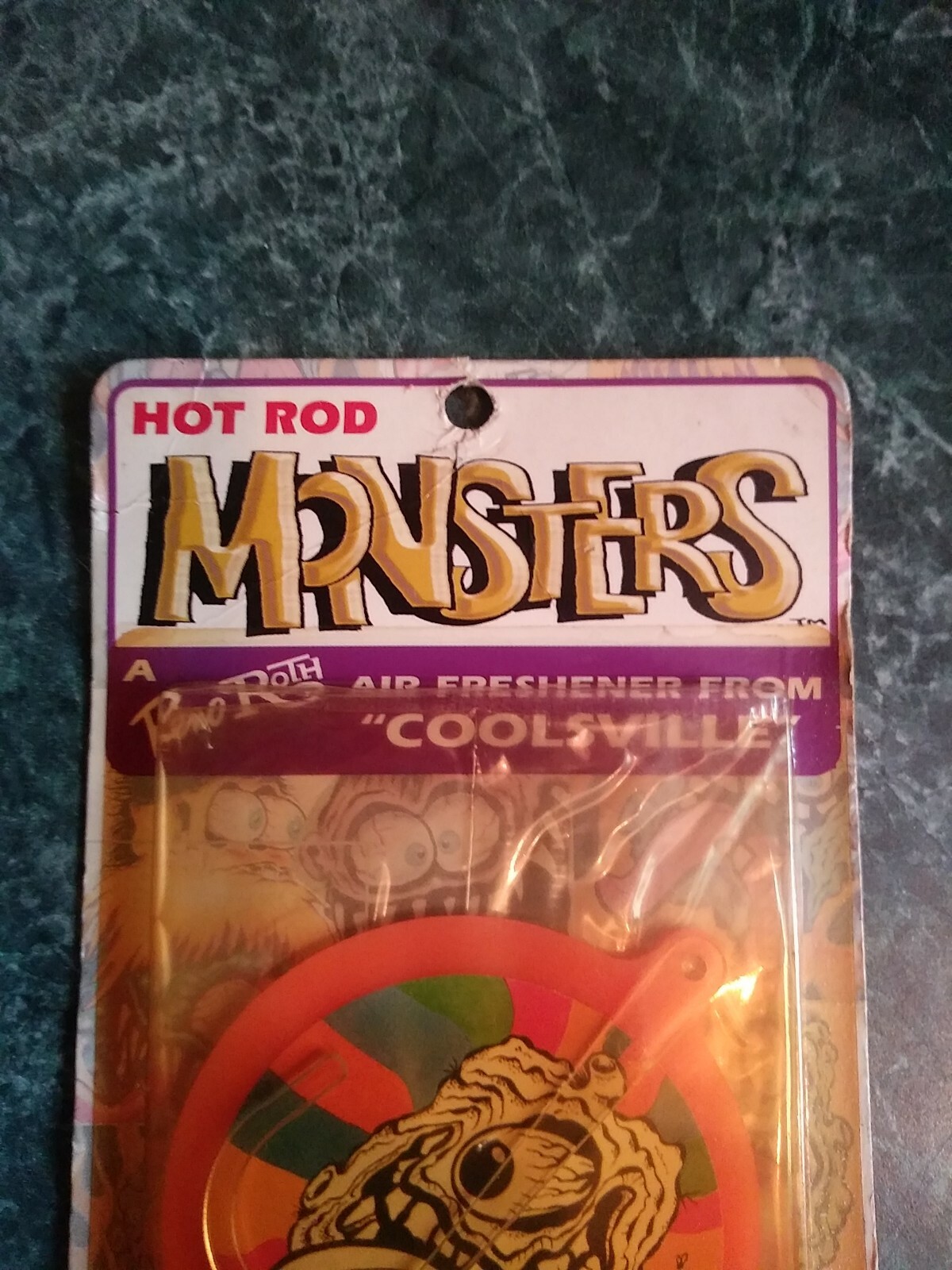 VINTAGE HOT ROD MONSTERS RENO ROTH COOLSVILLE AIR FRESHENER OVERDRIVE ...