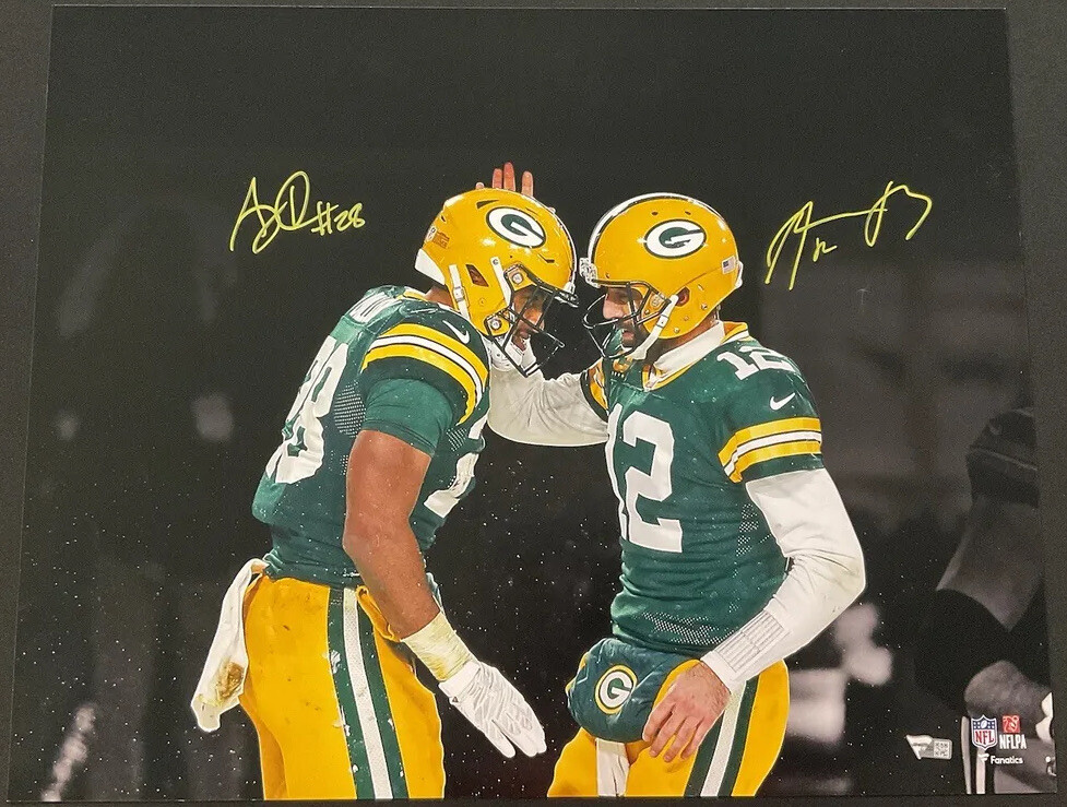 Aaron Rodgers | Autographed Football Memorabilia & NFL Merchandise
