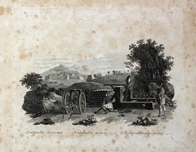 Rom Römer Legionär Katapult Onager Antike Belagerung Festung Trebuchet ...