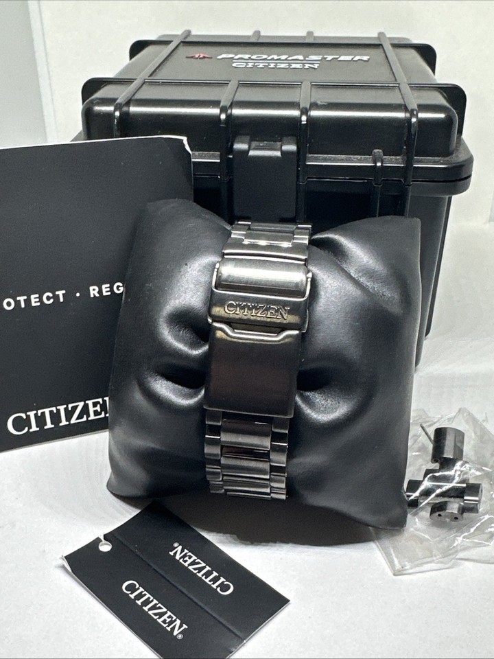 Citizen Promaster SST JW0137-51E Mens Gray Stainless Steel Eco-Drive ...