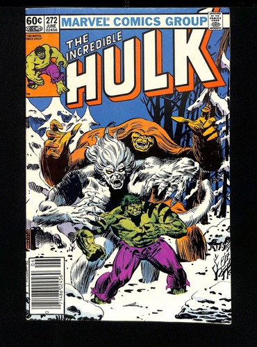 Incredible Hulk #272 2nd Rocket Raccoon in Comics! Marvel 1982 | eBay