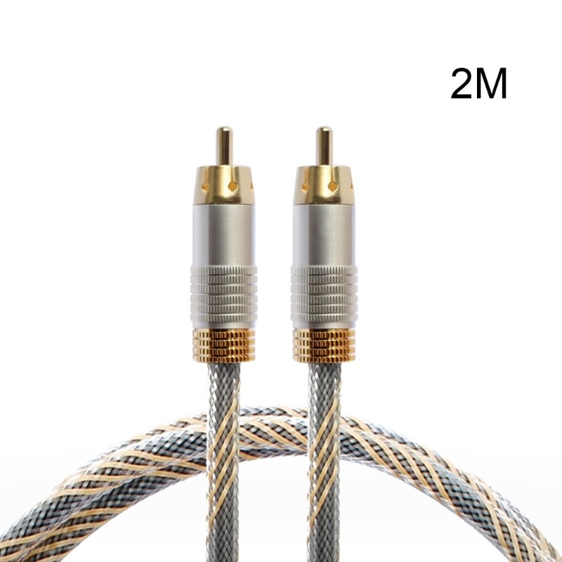 Digital Coaxial Cable RCA Male to Male SPDIF Digital Stereo Cord for ...