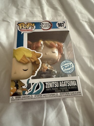 Funko Pop! Anime: Demon Slayer Zenitsu Agatsuma #987 Funimation Special ...