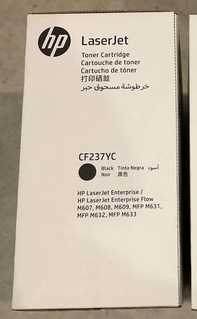 Genuine HP 37y Black High Yield Contract Toner Cartridge CF237YC for ...