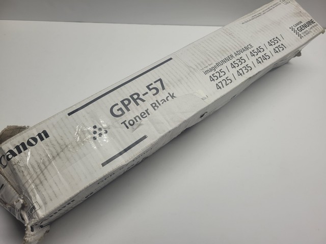 Canon Gpr-57 Original Toner Cartridge Black 0473C003 for sale online | eBay