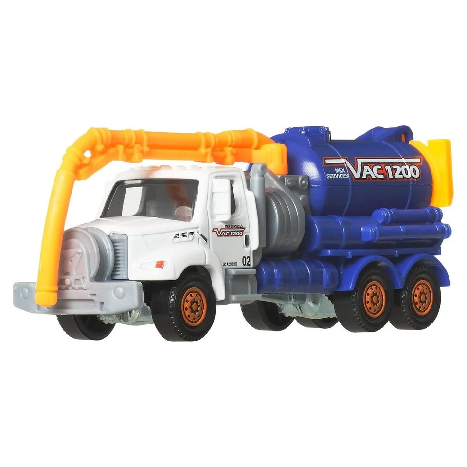 Matchbox Working Rigs Freightliner 106 Vacuum Septic Truck NIB IN HAND ...