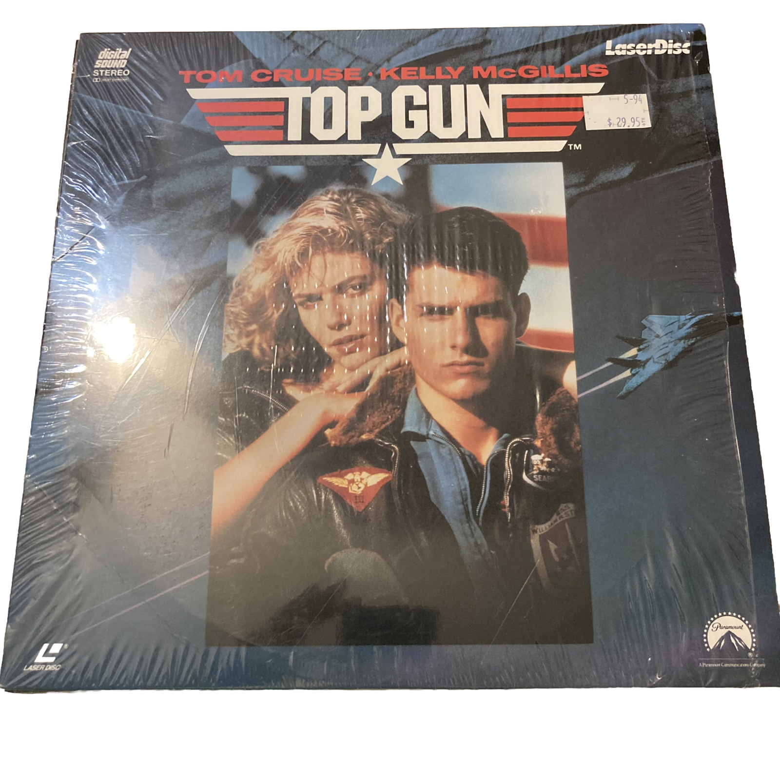 Laserdisc - Top Gun - 1995 Tom Cruise / Kelly Mc Gillis 13023245549| eBay