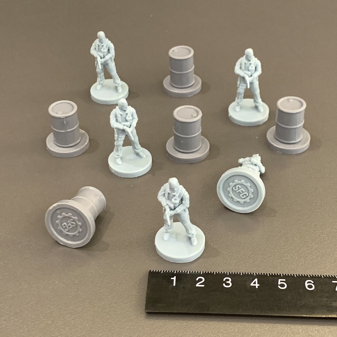 LOT 10 heroes Miniature For Dungeons & Dragon D&D DD Figures Board game ...