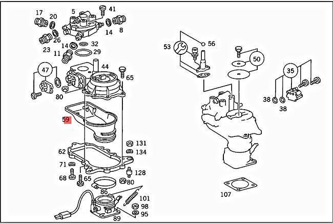 Genuine MERCEDES Fuel Injection Air Flow Meter Boot 1021410990 | eBay