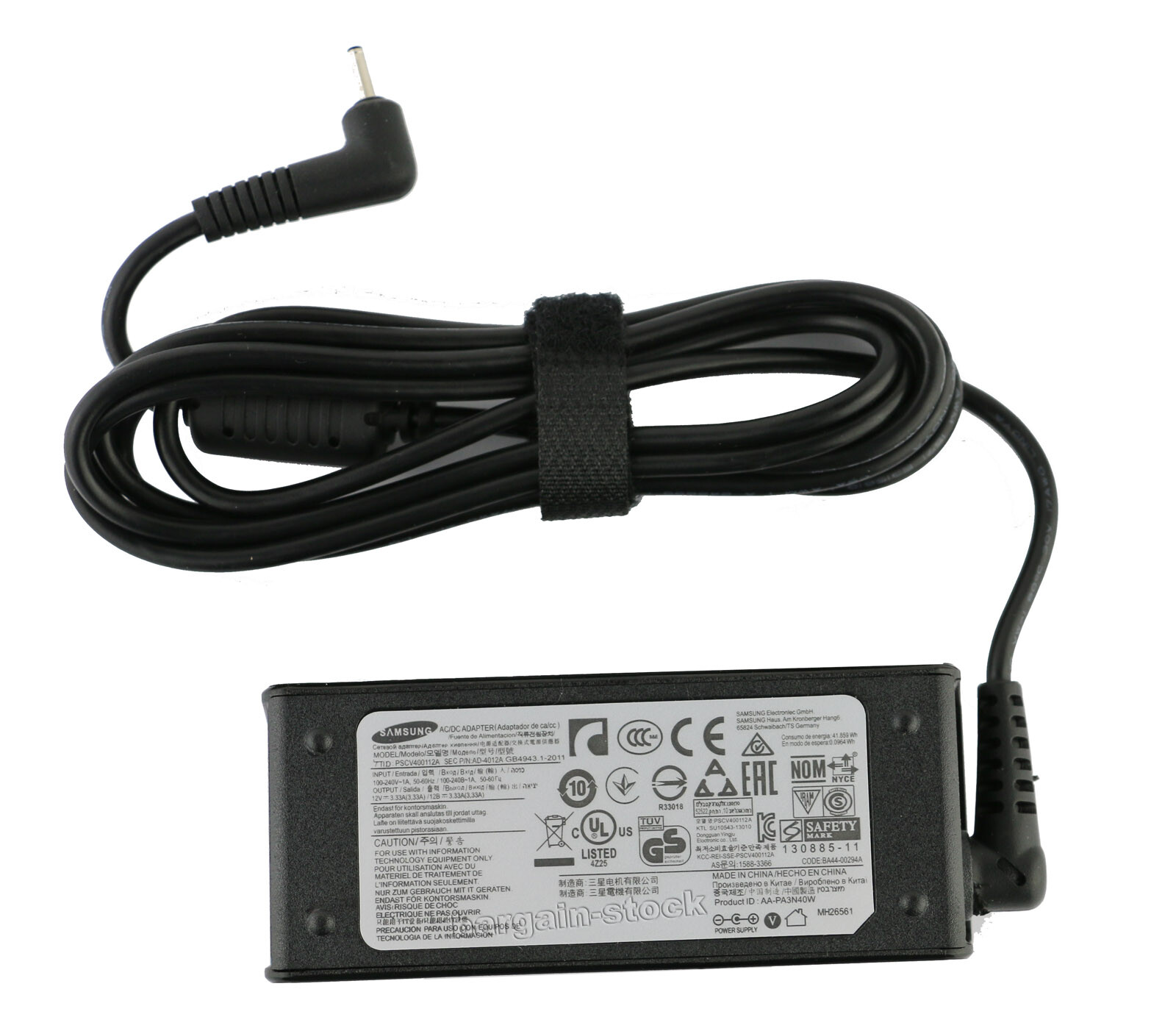 Original AC Adapter Charger for Samsung Chromebook Xe303c12 Xe303c12 ...